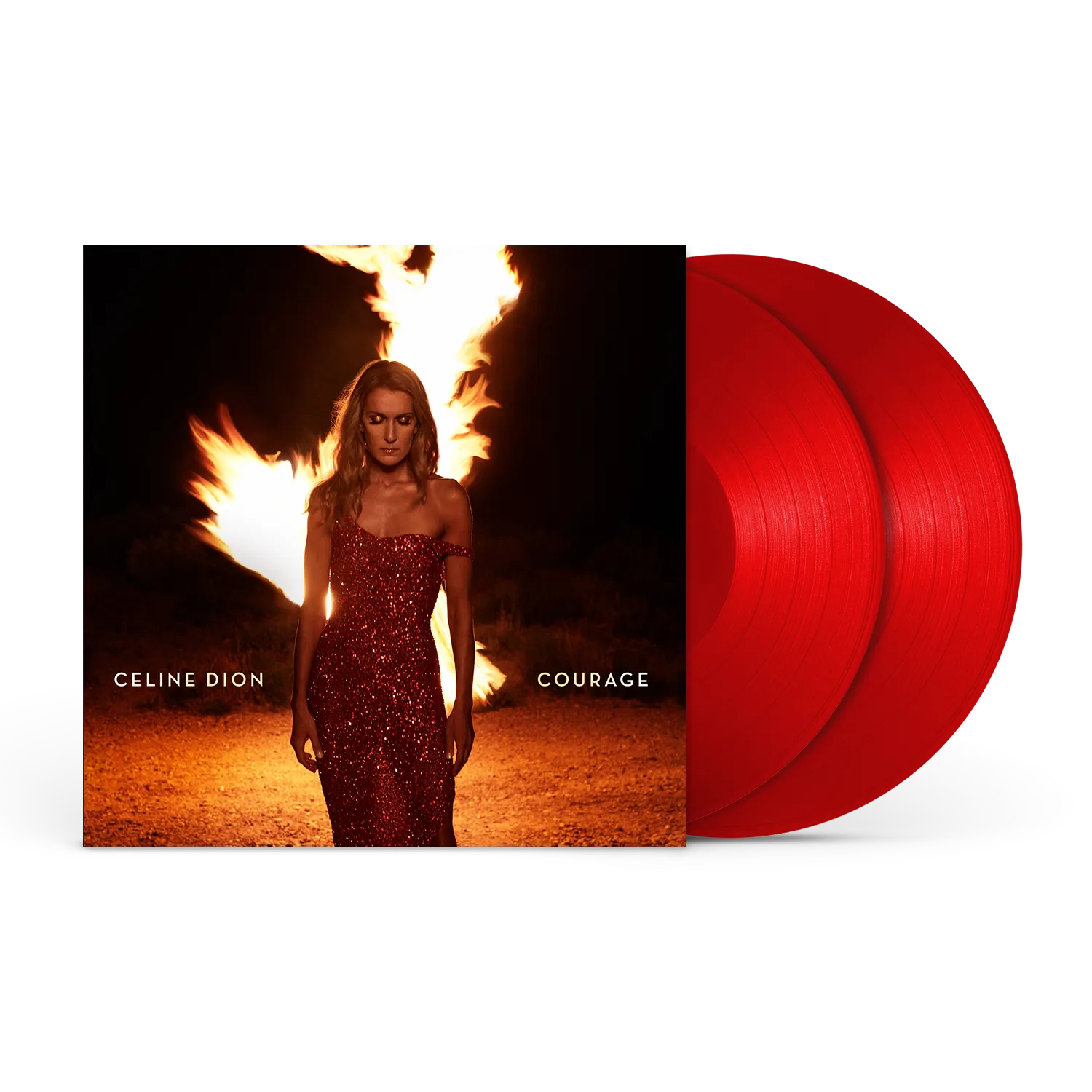 Celine Dion - Courage (Ruby Red Vinyl) – Sony Music Canada Store