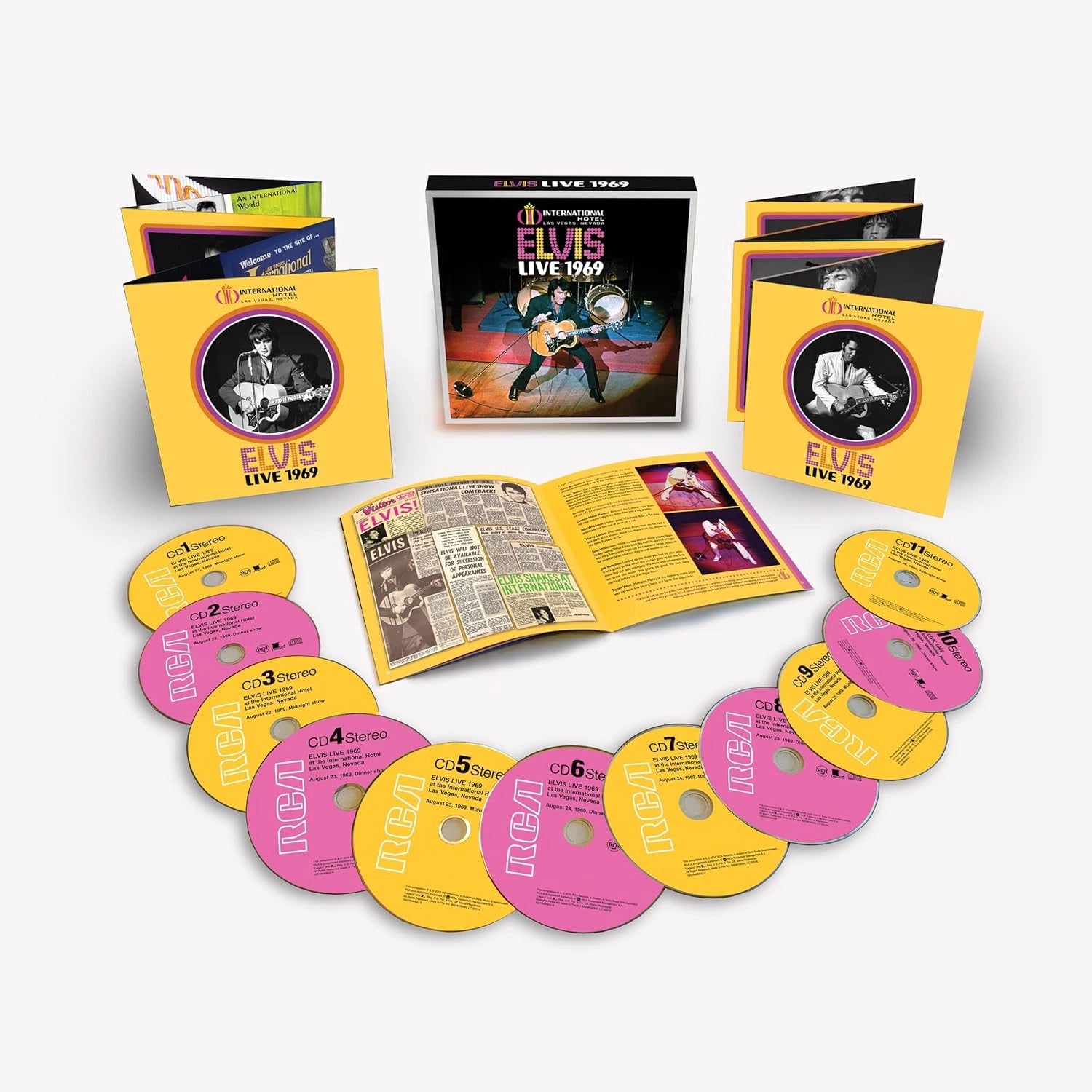 Elvis Presley - Live 1969 (CD Boxset) – Sony Music Canada Store