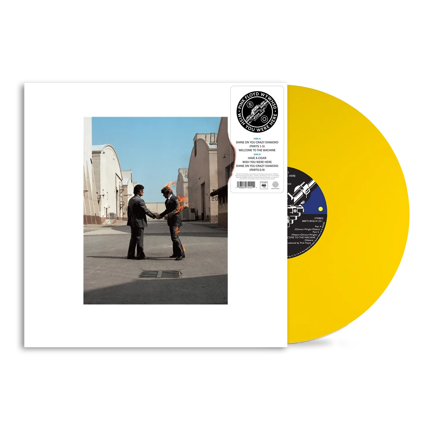 Pink Floyd - Wish You Were Here (Yellow Vinyl) – Sony Music Canada Store