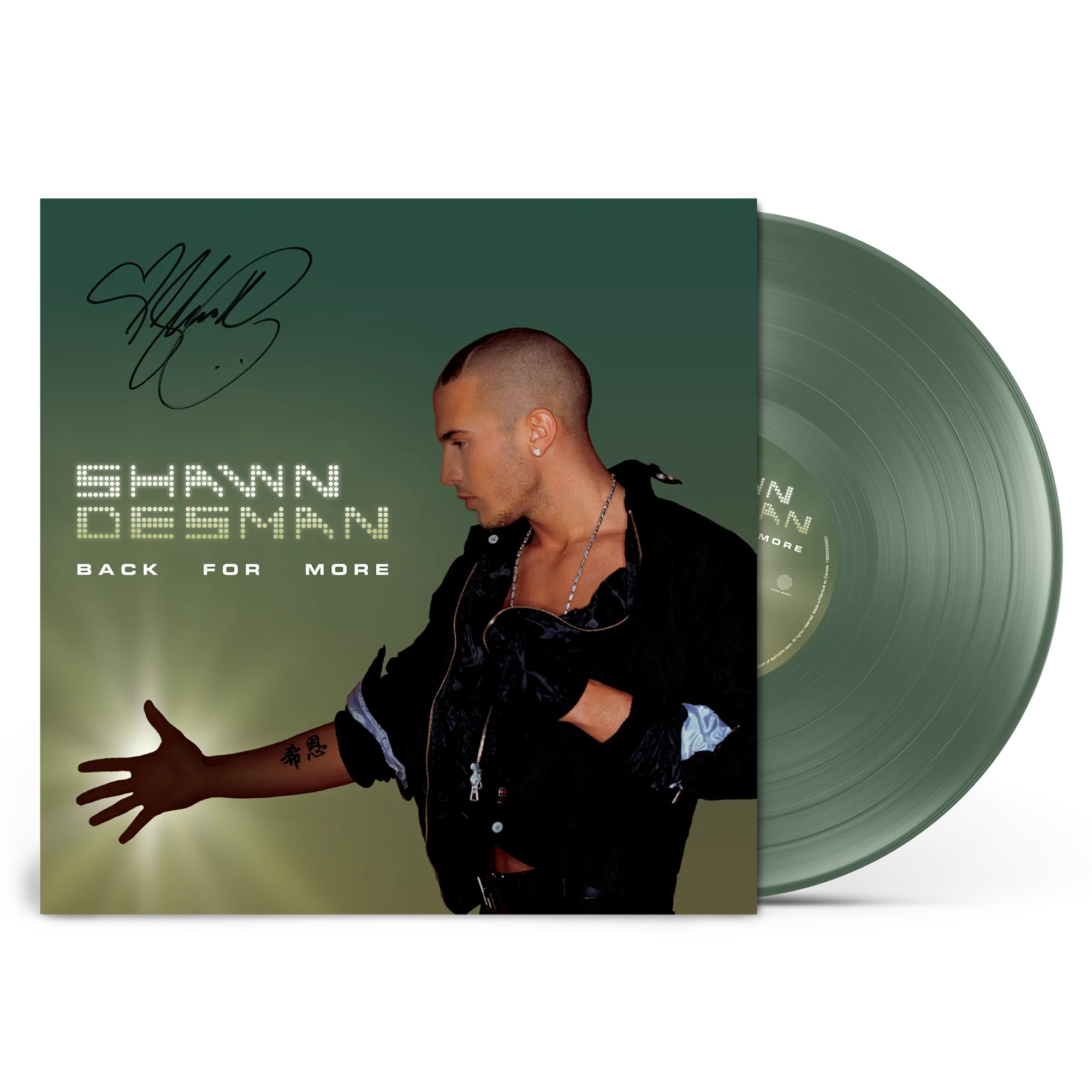 Shawn Desman - Back For More (Translucent Green Signed Vinyl) – Sony ...