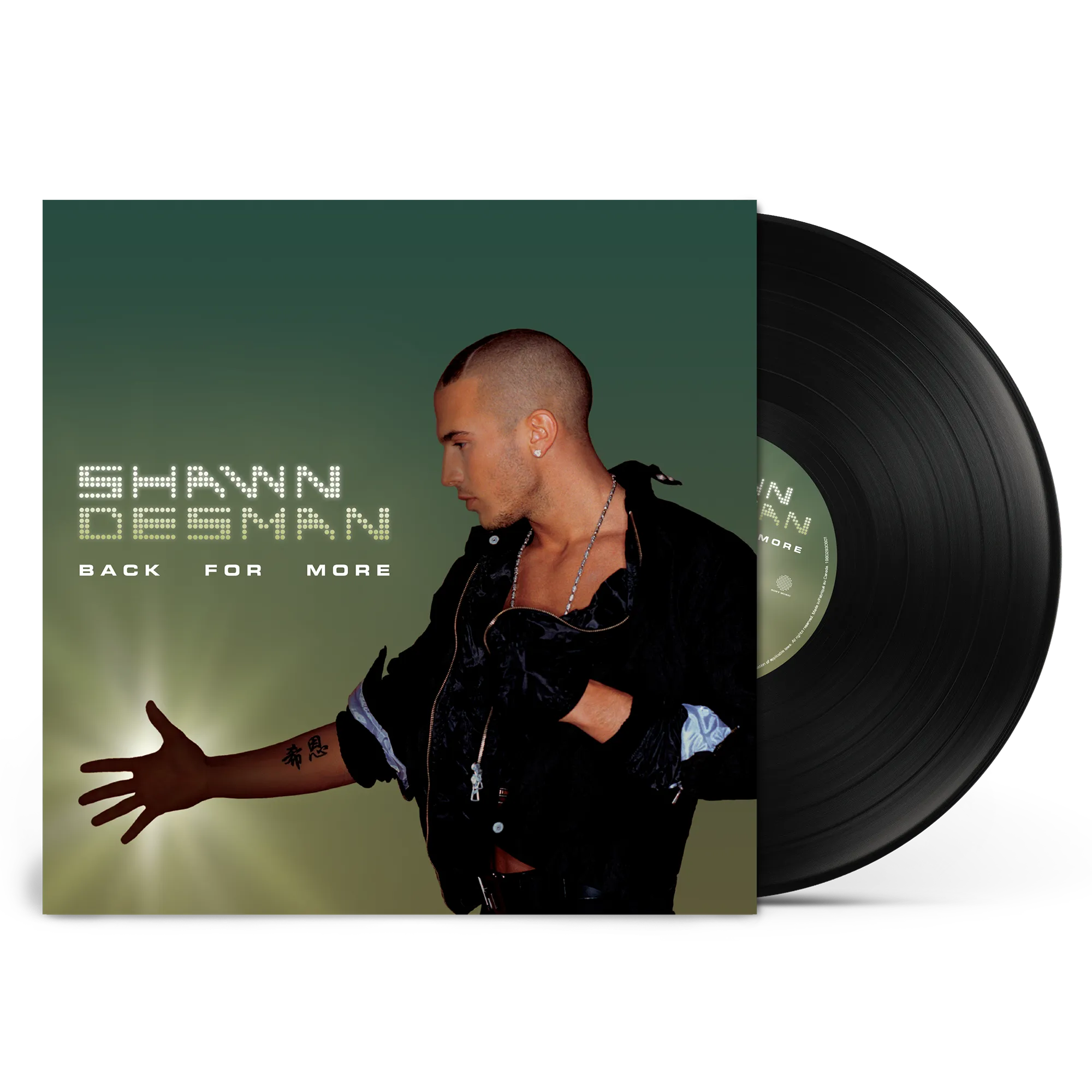 Shawn Desman - Back For More (Black Vinyl) – Sony Music Canada Store